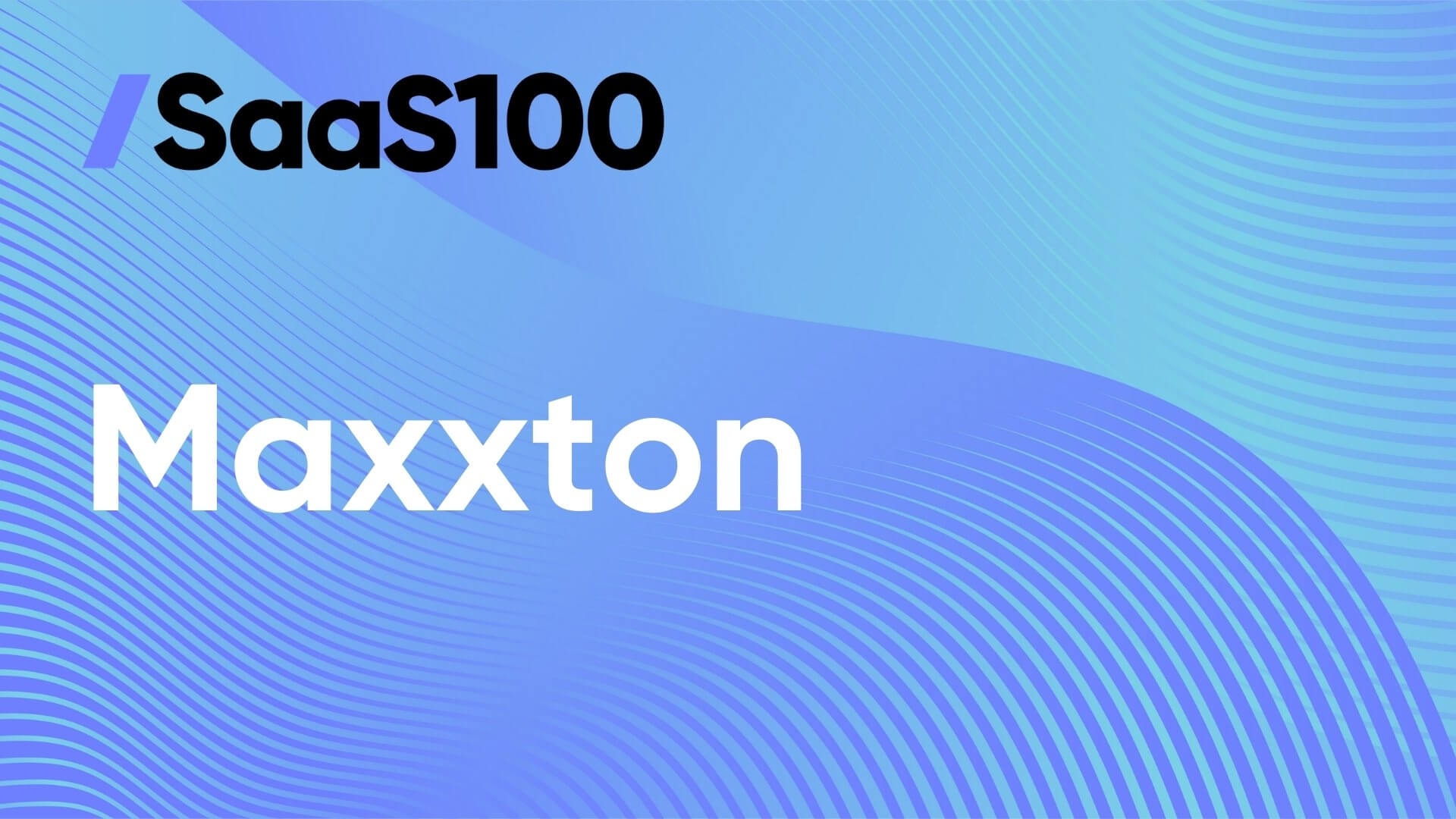 Maxxton jumps to #19 in the Dutch Saas100 ranking - Maxxton